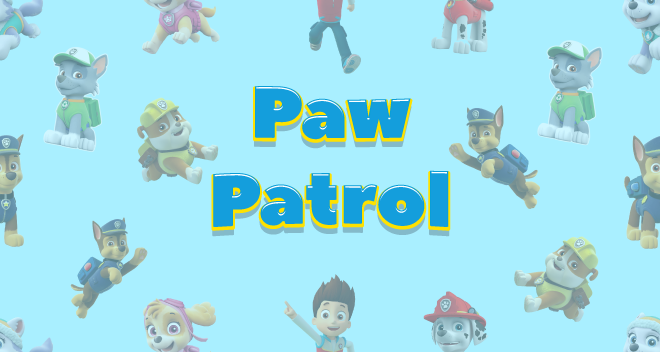 Paw Patrol Cursor Trails Collection - cursor-trails.com