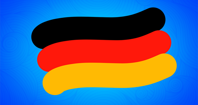 Germany Flag - Cursor Trail
