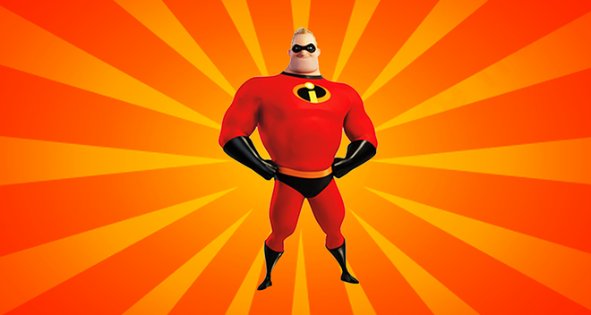 Incredibles: Robert Parr Cursor Trail - Cursor Trail