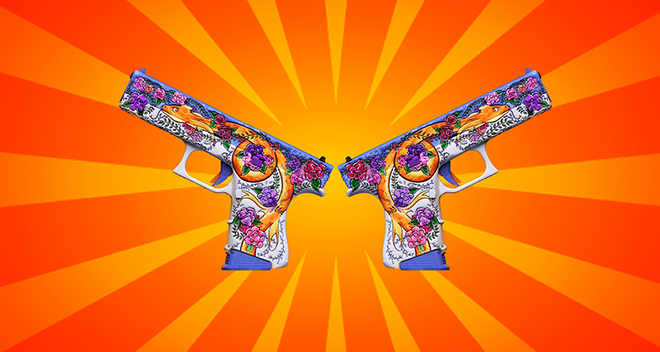 CS2 GLOCK 18 Solaria cursor trail - Cursor Trail