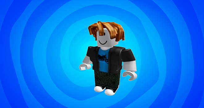 Roblox Bacon Hair avatar cursor trail - Cursor Trail