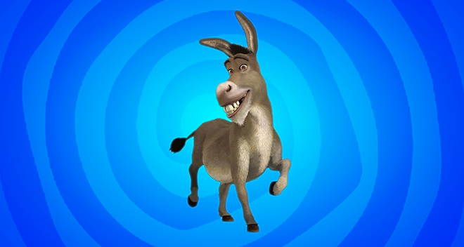 Shrek: Donkey Cursor Trail - Cursor Trail