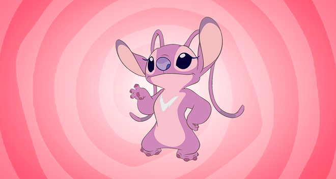 Lilo and Stitch - Angel cursor trail - Cursor Trail