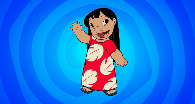 Lilo and Stitch - Lilo cursor trail - Cursor Trail