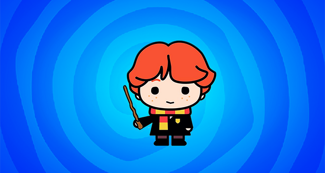 Harry Potter Ron Weasley cursor trail - Cursor Trail