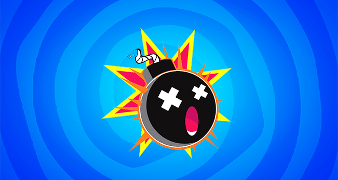 Bomb Explode cursor trail - Cursor Trail