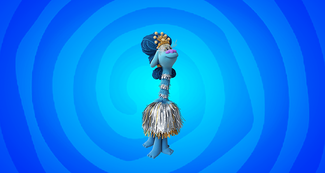 Trolls Queen Essence cursor trail - Cursor Trail