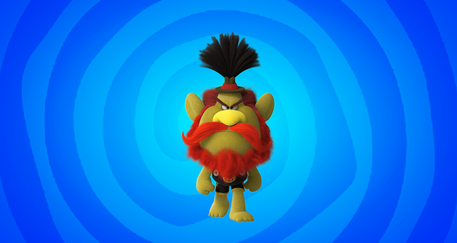 Trolls Dickory cursor trail - Cursor Trail