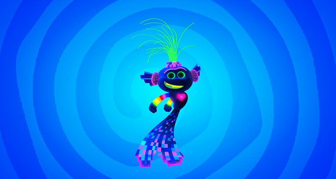 Trolls Trollex cursor trai - Cursor Trail