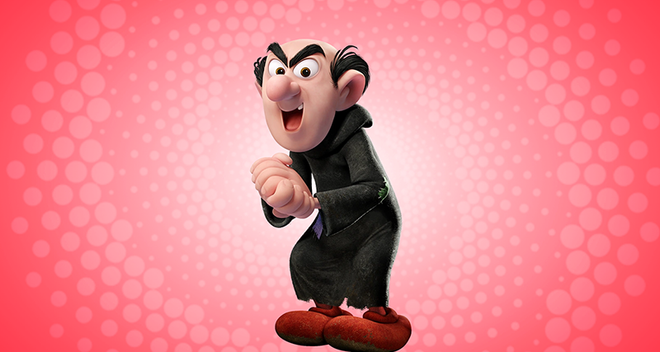 The Smurfs Gargamel cursor trail - cursor-trails.com